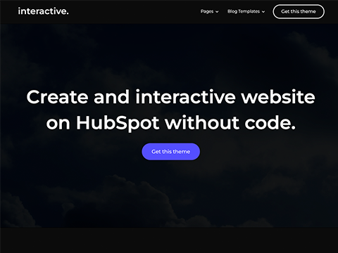 Interactive Theme by Drive Web Studio